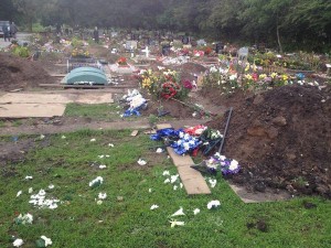 Racist vandals target Muslim graves in Chadderton Cemetery ...