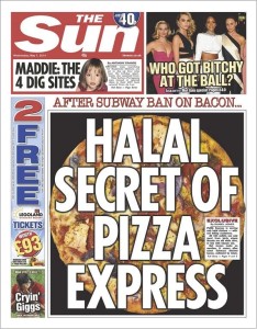 Sun exposes ‘halal secret’ of Pizza Express … except that it’s not a ...